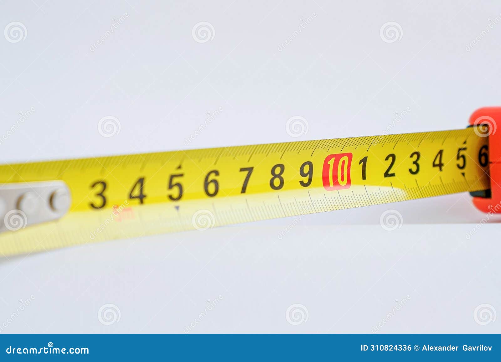 Measuring Device. Meter. a Working Tool on a White Background Stock ...