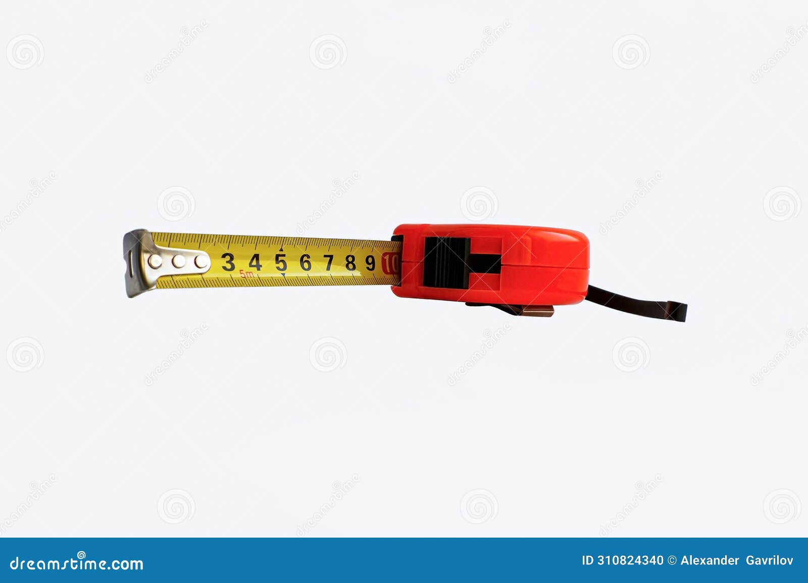 Measuring Device. Meter. a Working Tool on a White Background Stock ...
