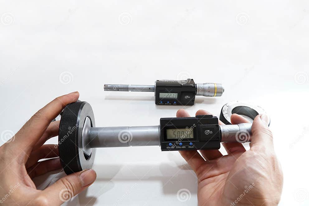 Measuring Device 3 Point Three-Point Digital Internal Micrometer ...