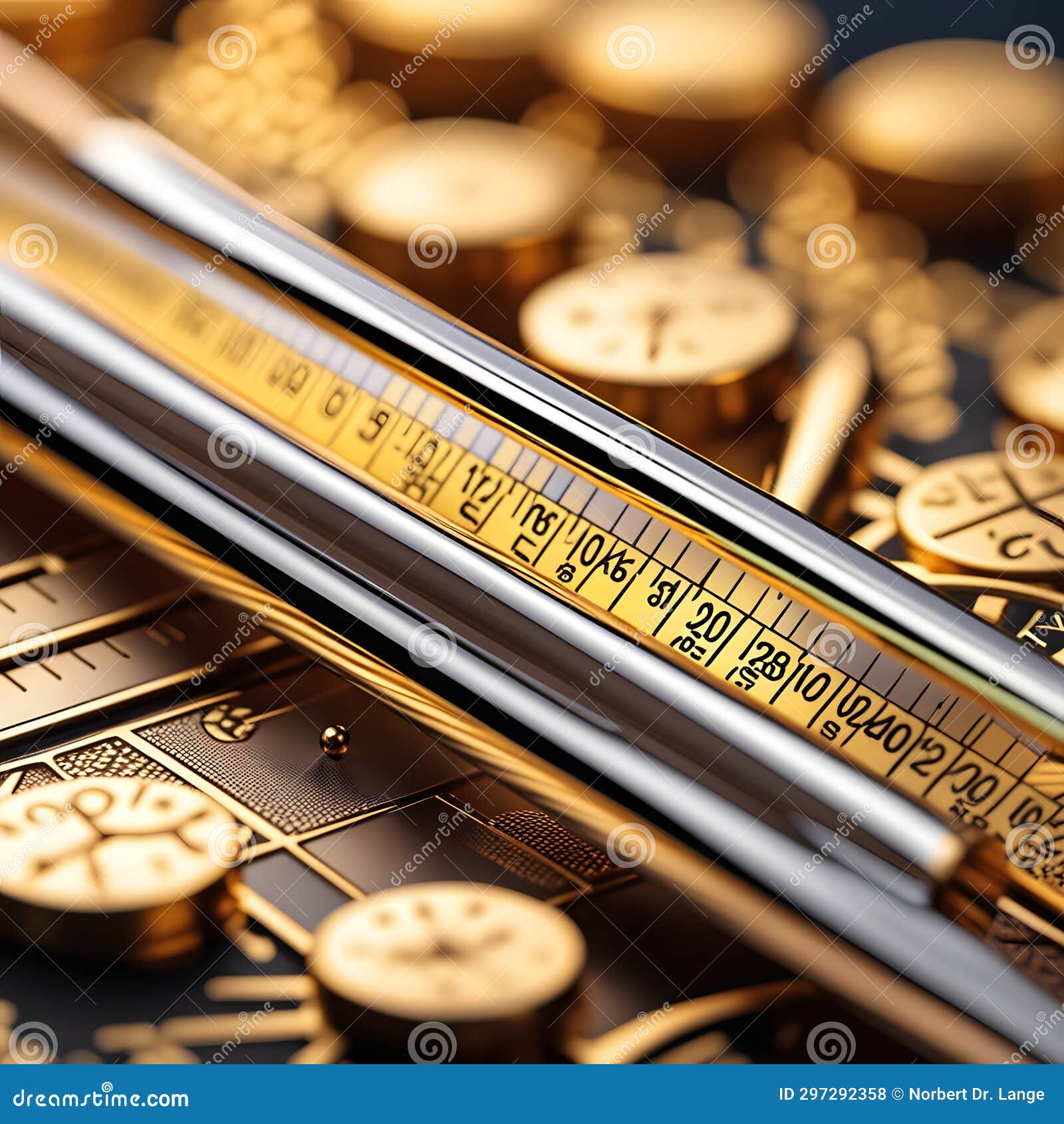 Measuring Devices And Scales Cartoon Vector | CartoonDealer.com #217566501