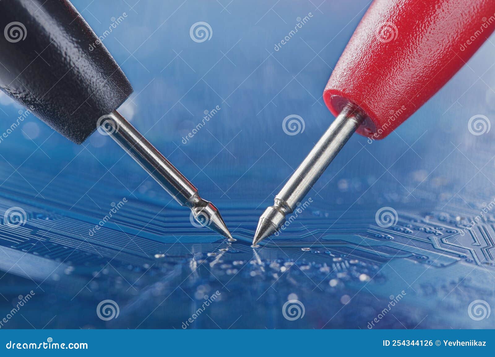 Measuring Electronic Signal from Component on the PCB. Electronics ...