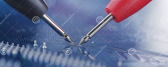 Measuring Electronic Signal from Component on the PCB. Electronics ...