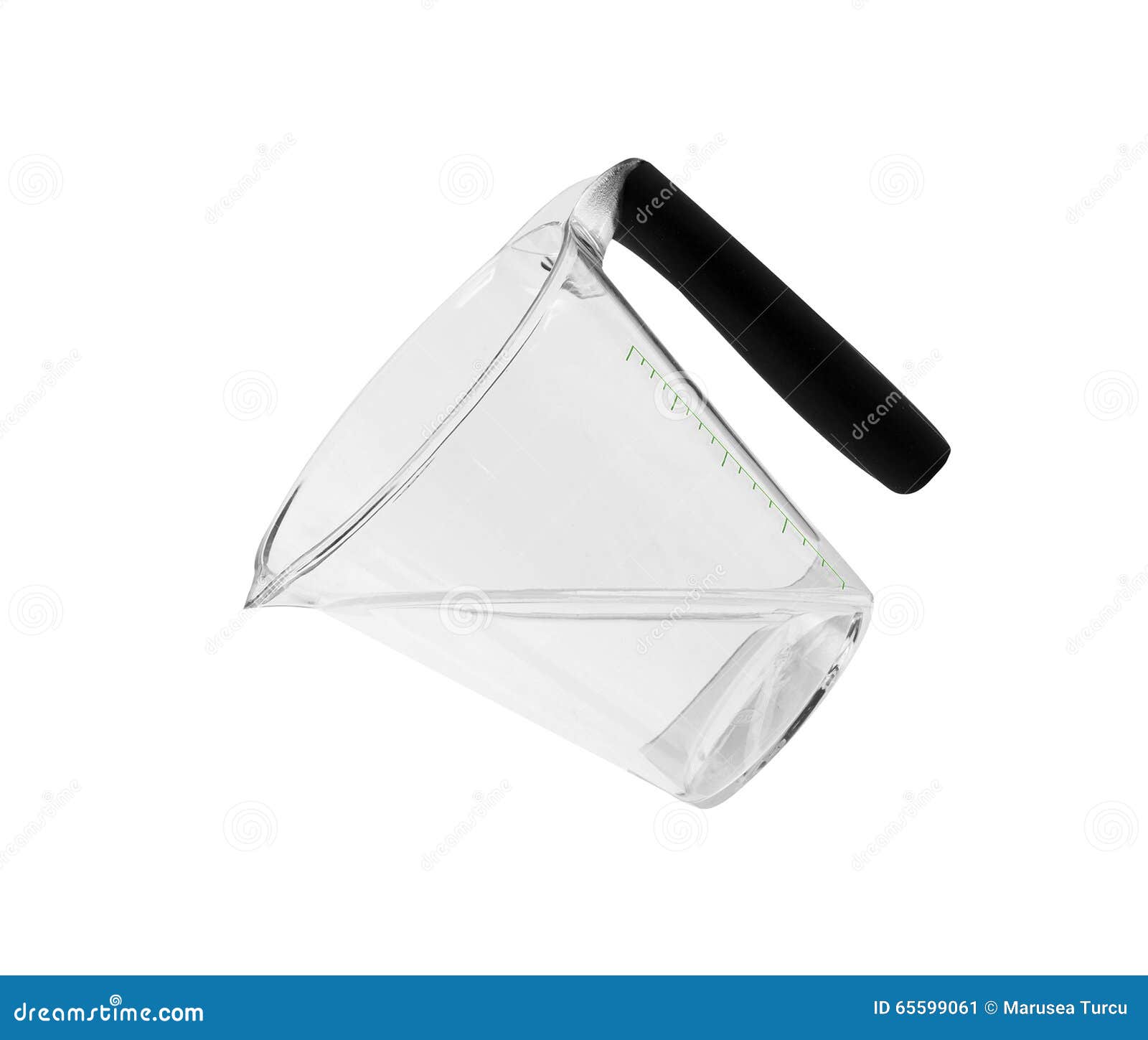 Measuring glass isolated stock image. Image of measuring - 65599061