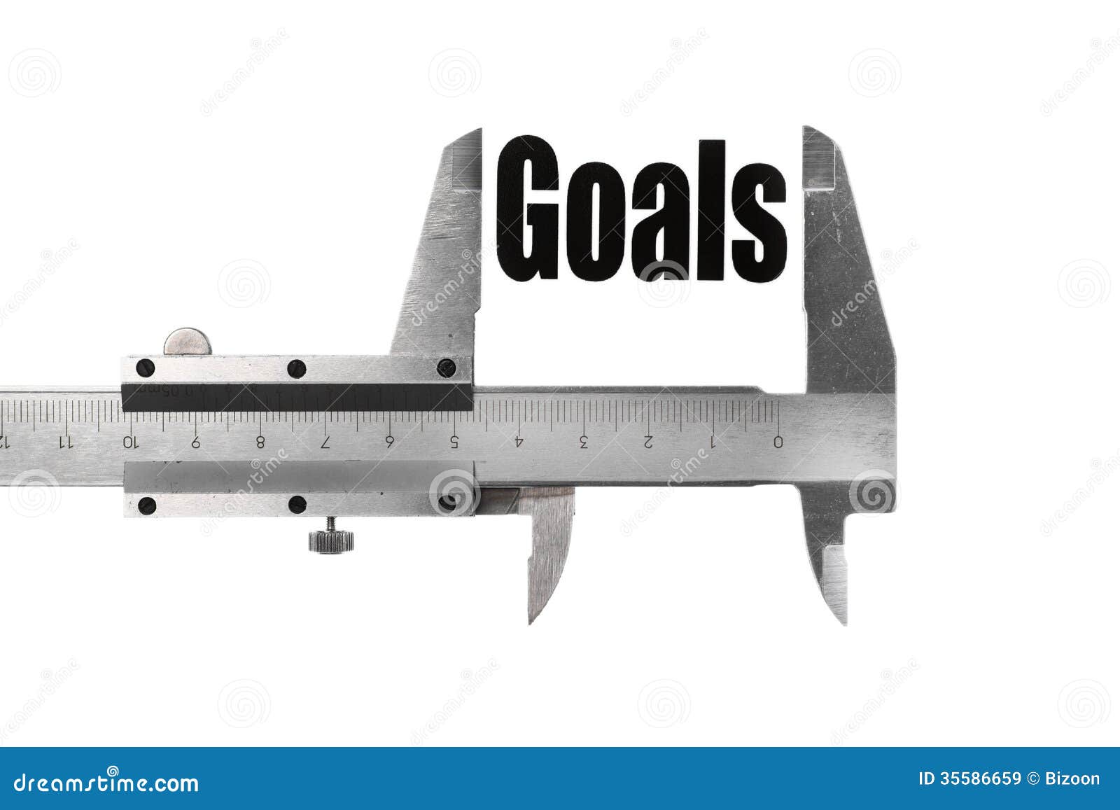 Measuring goals stock image. Image of motivation, ambition - 35586659
