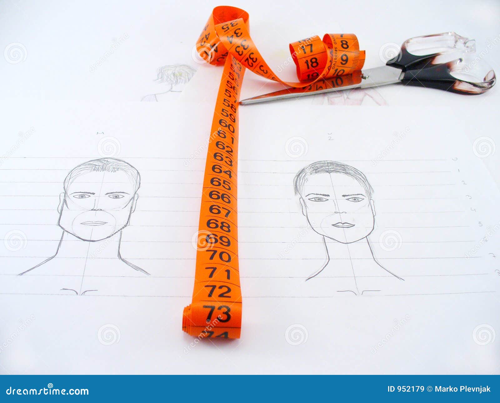 Measuring Heads Picture. Image: 952179