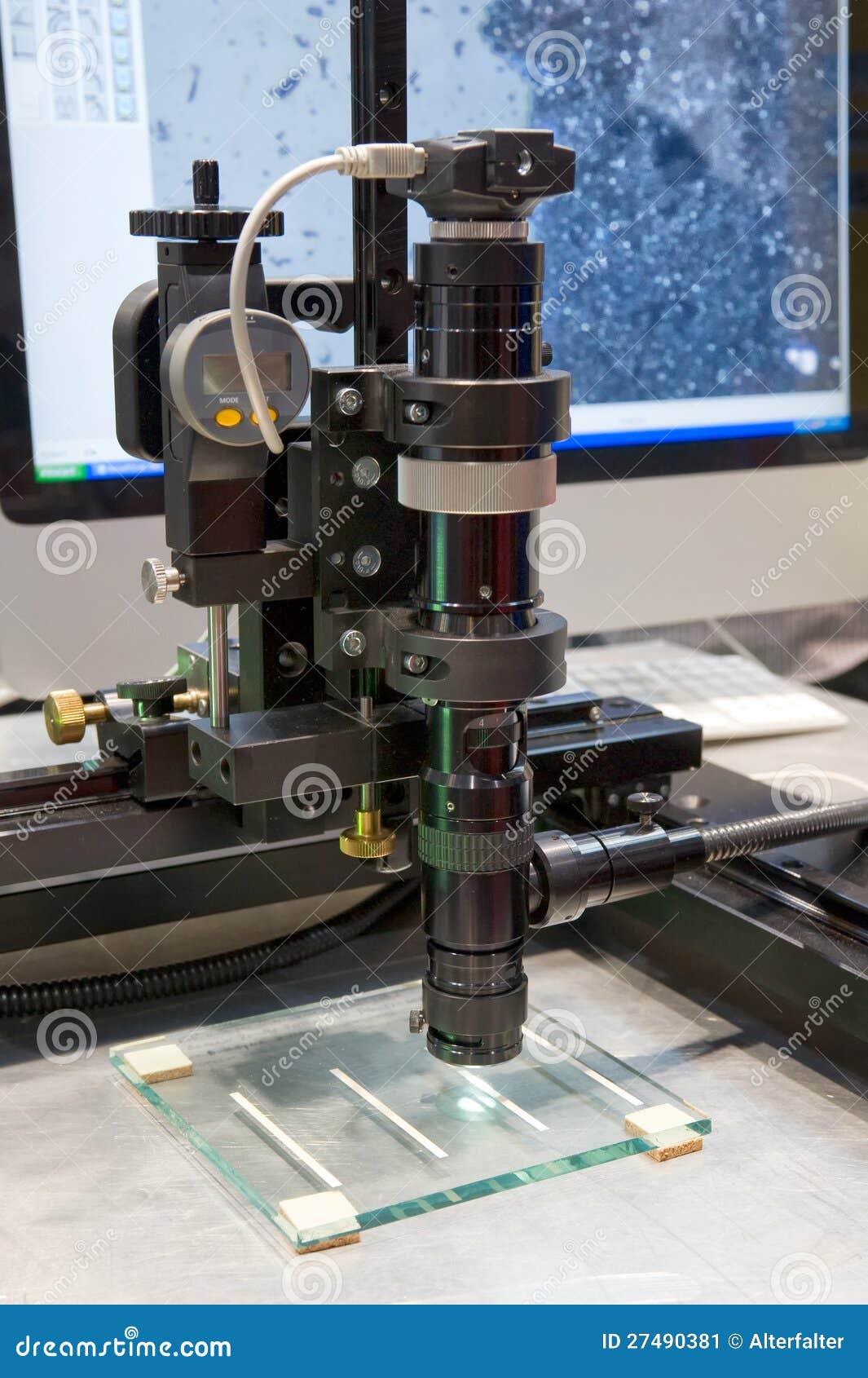 Measuring Instrument for Quality Stock Image - Image of accurate ...