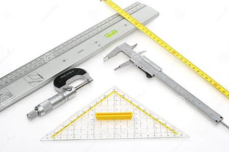 Measuring instruments #2 stock image. Image of tool, measure - 1822885