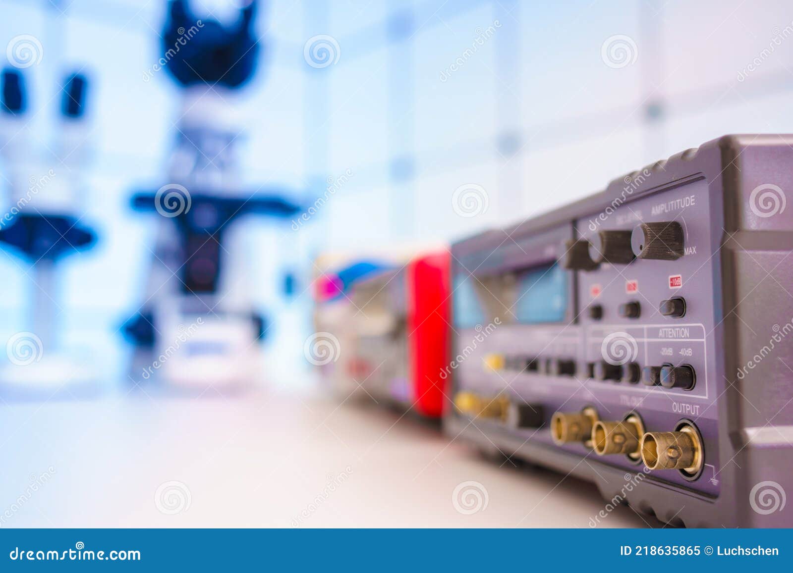 Measuring Instruments in a Modern Physics Research Laboratory Stock ...