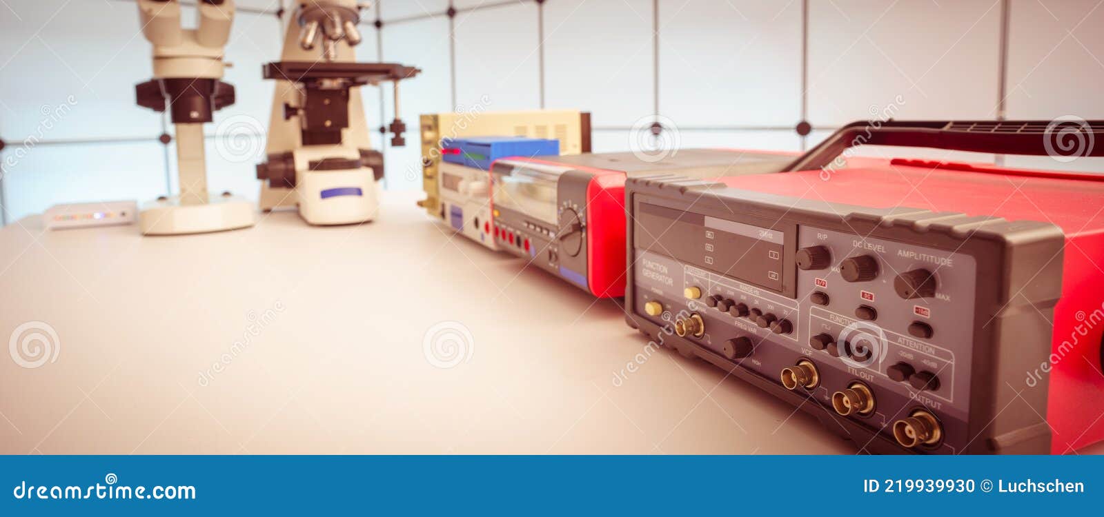 Measuring Instruments in a Modern Physics Research Laboratory Stock ...