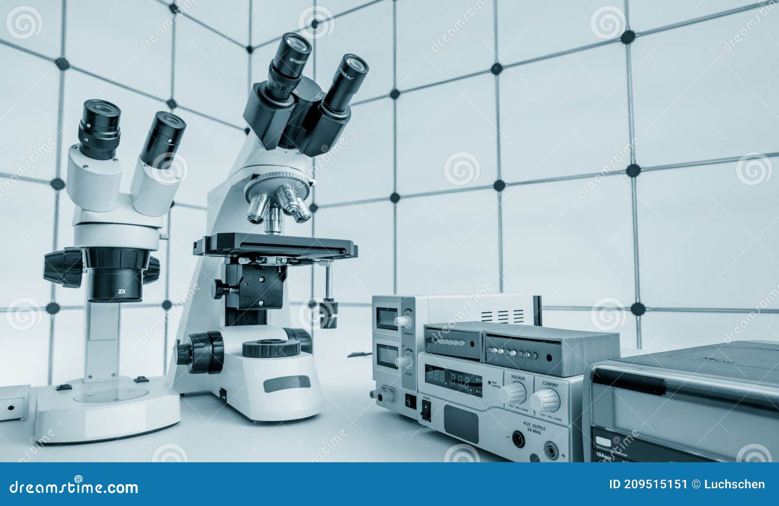 Measuring Instruments in a Modern Physics Research Laboratory Stock ...