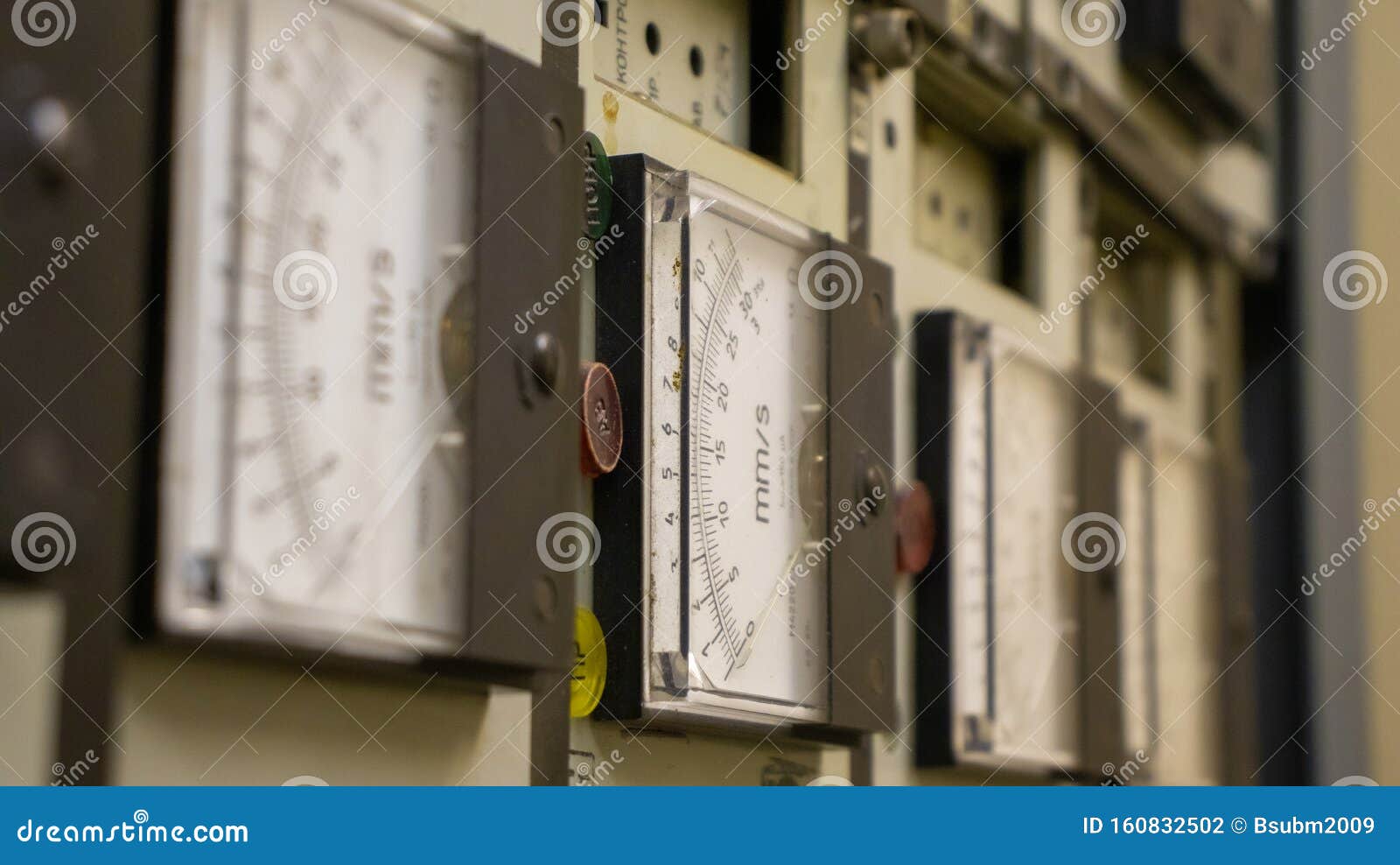 Measuring Tools are in the Old Warehouse. Stock Photo - Image of ...