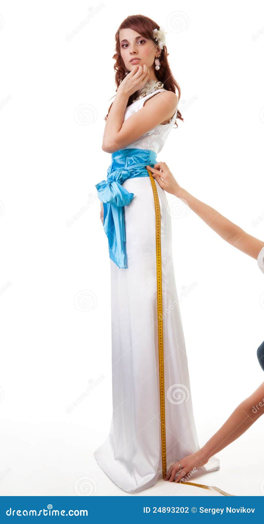 Measuring leg length stock photo. Image of adjust, centimeter - 24893202