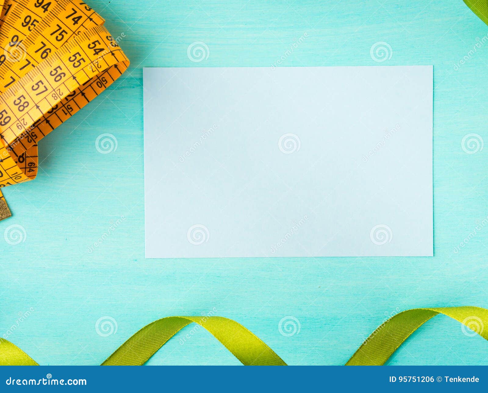 Measuring Meter and Empty Card Stock Photo - Image of page, closeup ...
