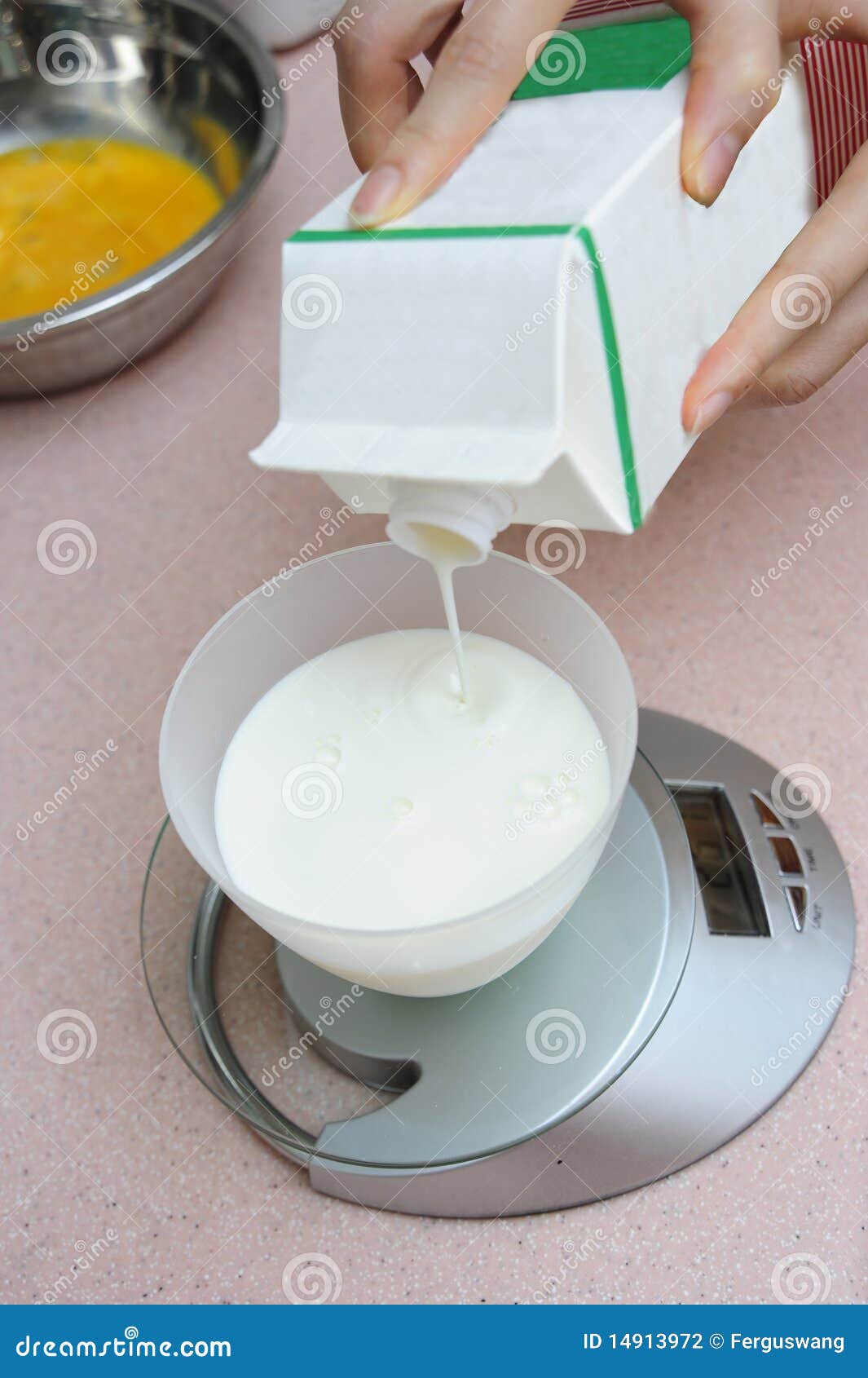 Measuring milk stock photo. Image of shot, close, human - 14913972