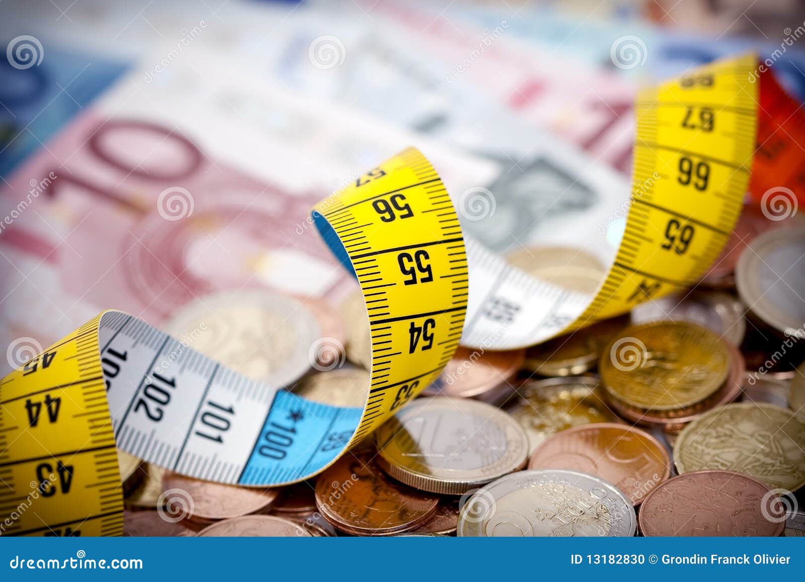 Measuring money stock photo. Image of concept, measurement - 13182830