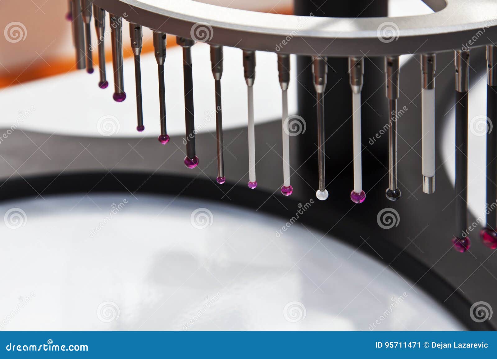 Measuring needles stock image. Image of distance, precision - 95711471