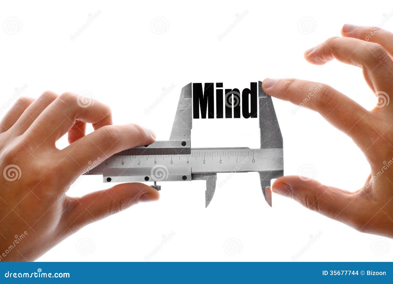Measuring our minds stock photo. Image of information - 35677744