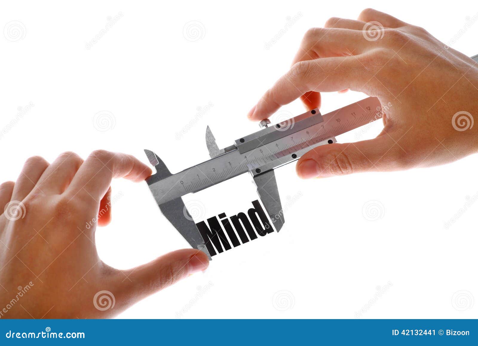 Measuring our minds stock image. Image of intellect, achievement - 42132441