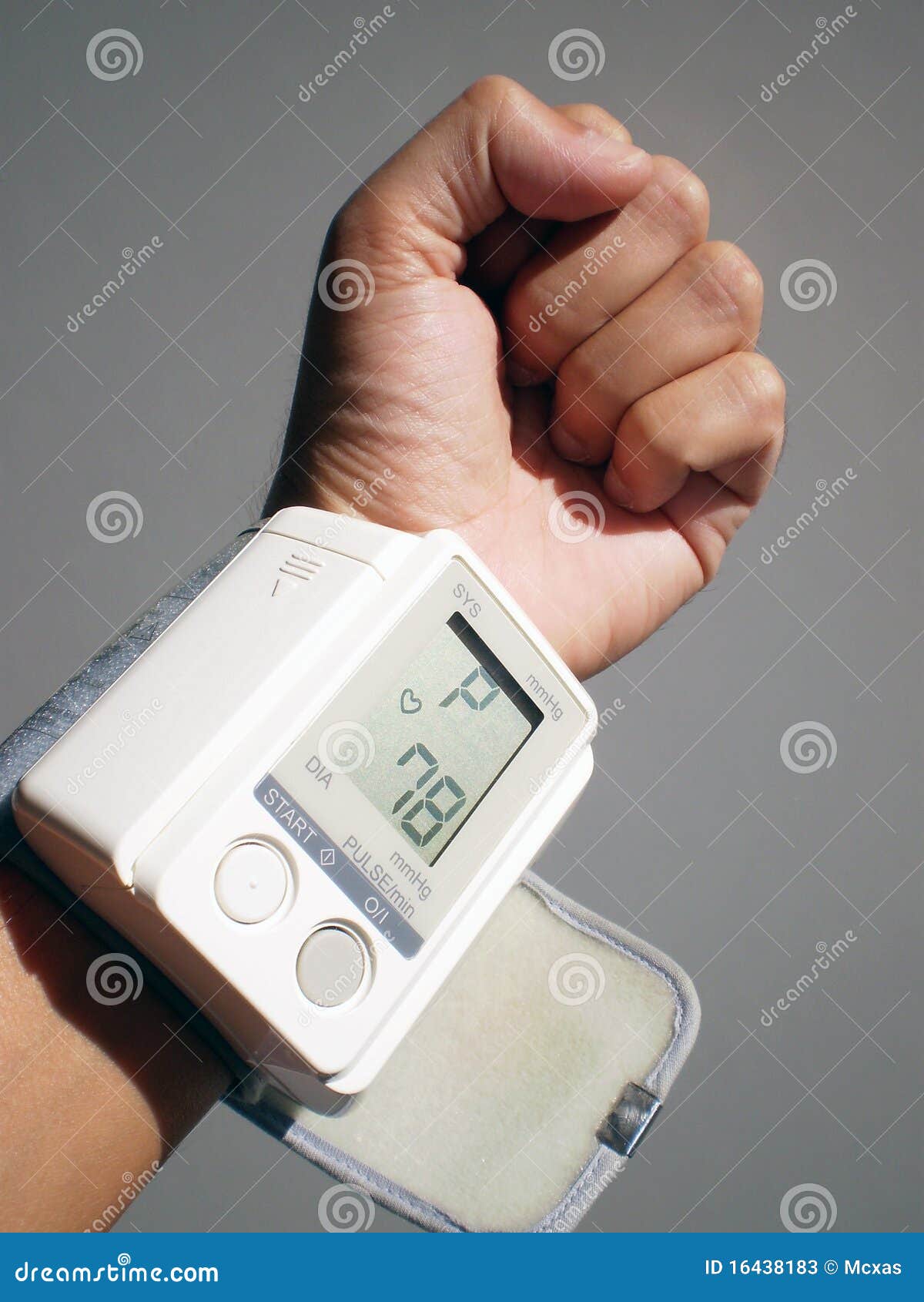 Measuring the pulse stock image. Image of minim, health - 16438183