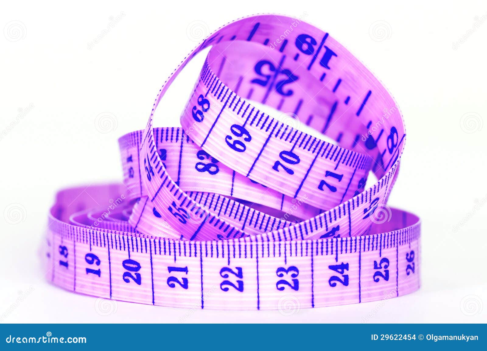 Measuring purple tape stock photo. Image of swirl, loss - 29622454