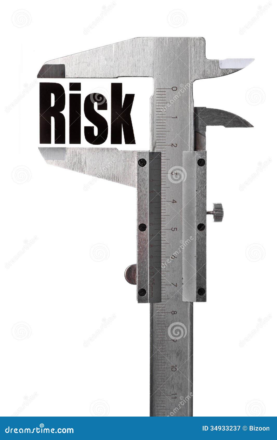 Measuring risk stock image. Image of business, manage - 34933237