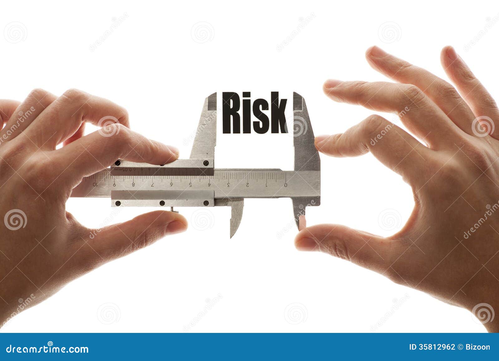 Measuring risk stock photo. Image of exact, control, financial - 35812962
