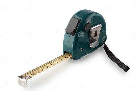 Measuring roulette stock image. Image of ideas, metal - 12888409