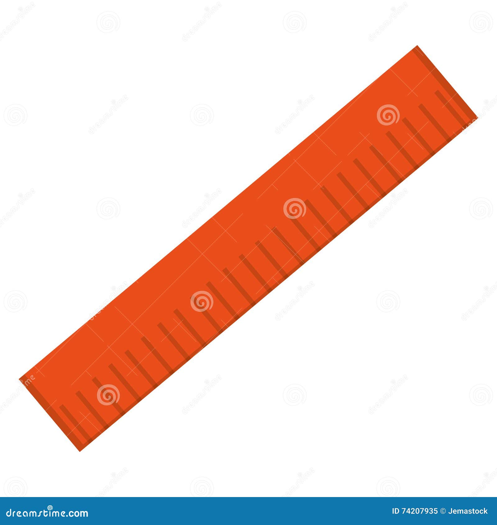Measuring ruler icon stock illustration. Illustration of ruler - 74207935