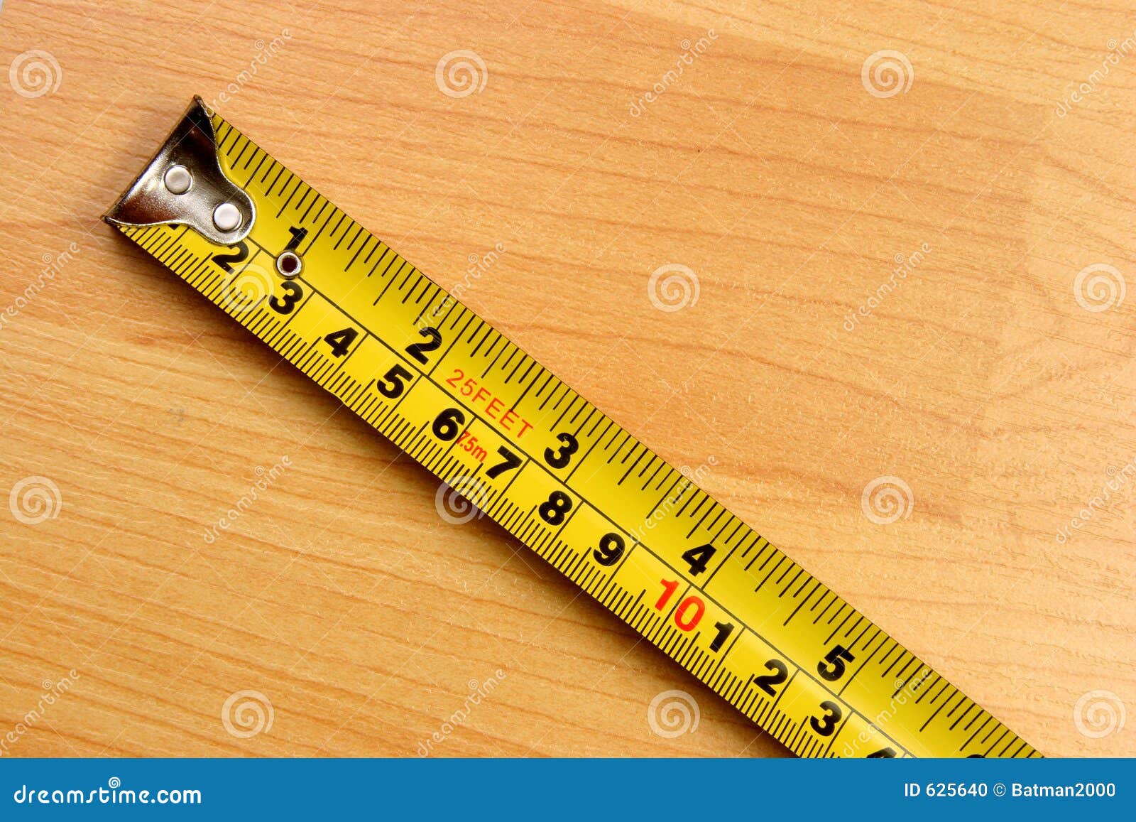 Measuring scale stock photo. Image of inches, wood, tape - 625640