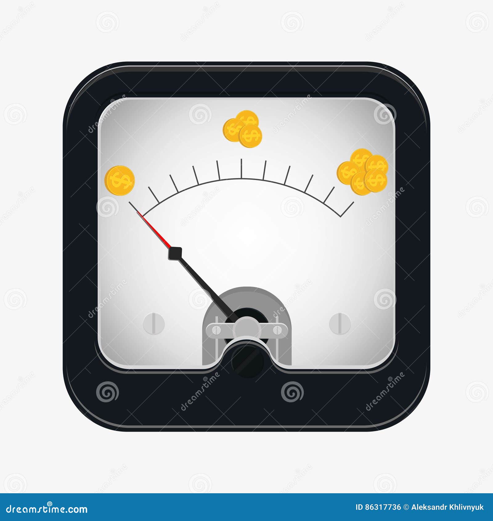 Measuring Scale Illustration Stock Illustration - Illustration of ...