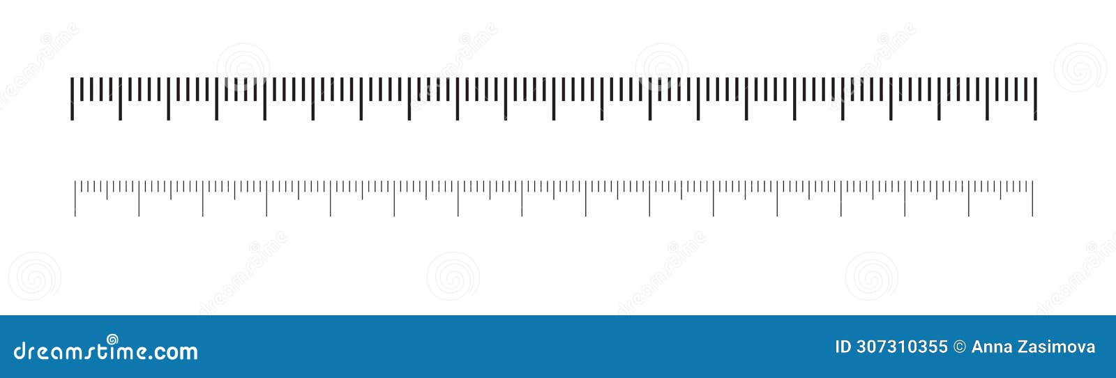 Measuring Scale, Marking for Ruler, Marks for Tape Measure, Thermometer ...