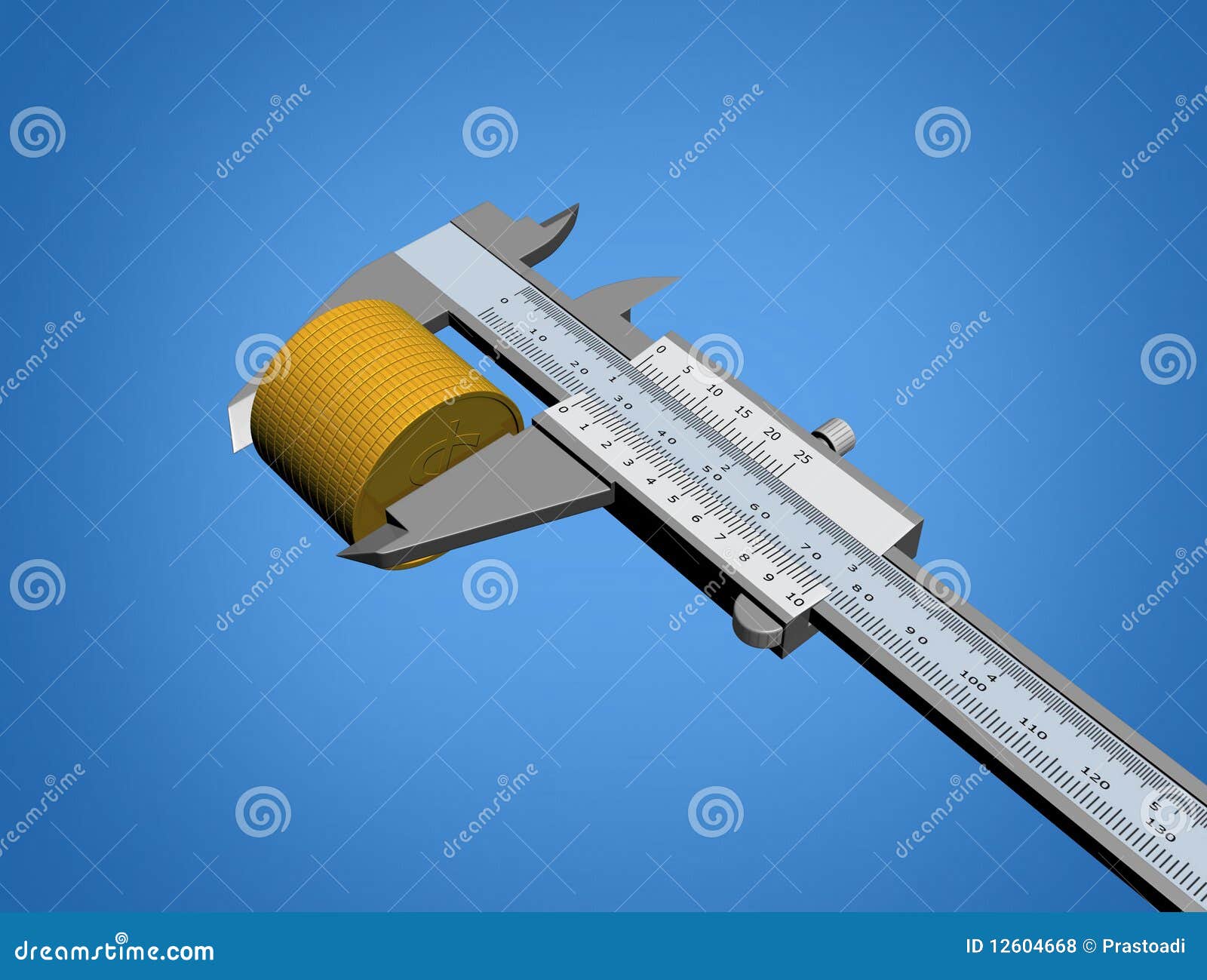 Measuring Some Coin stock photo. Image of budget, coin - 12604668