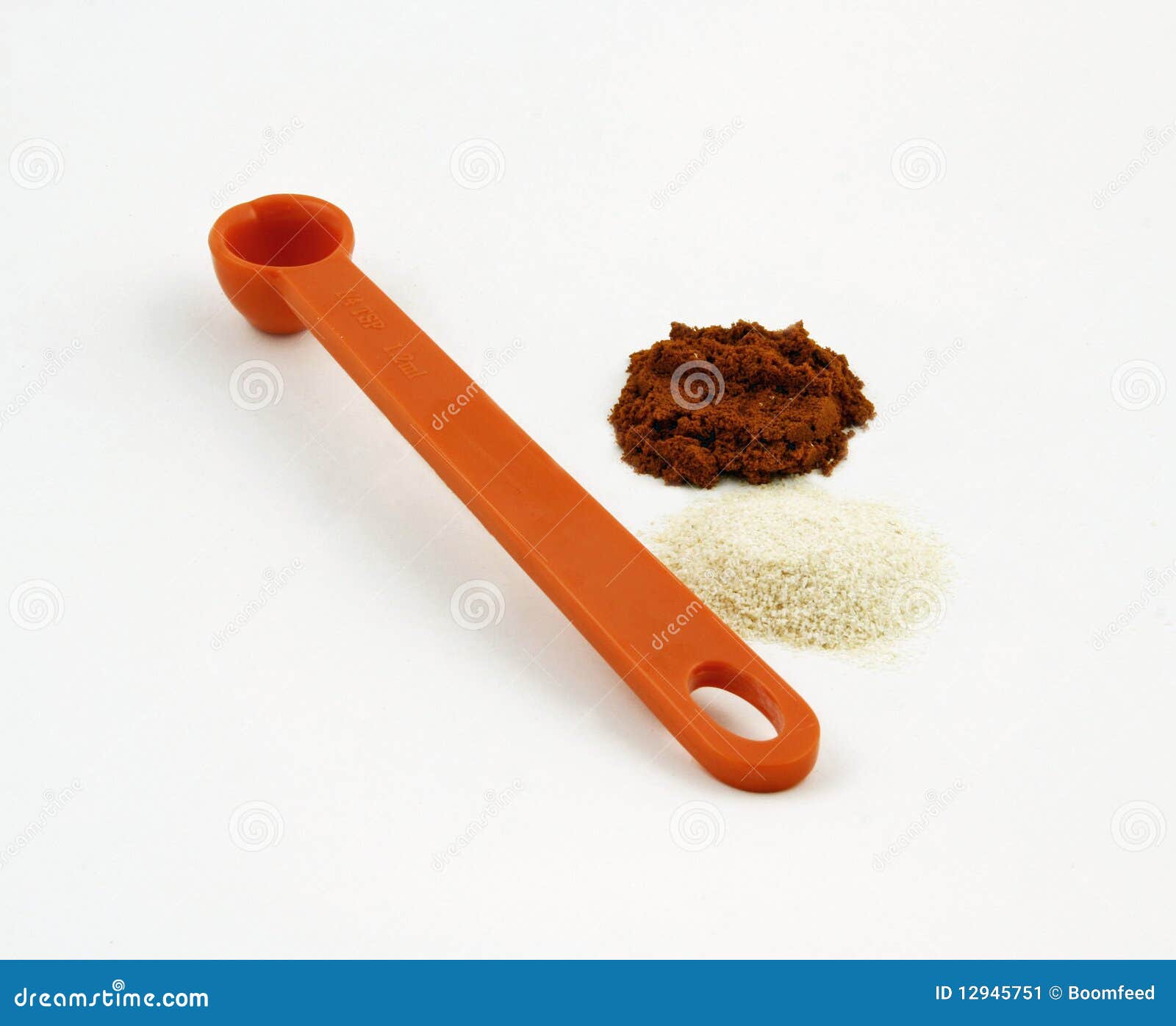 Measuring Spices stock image. Image of precise, garlic - 12945751