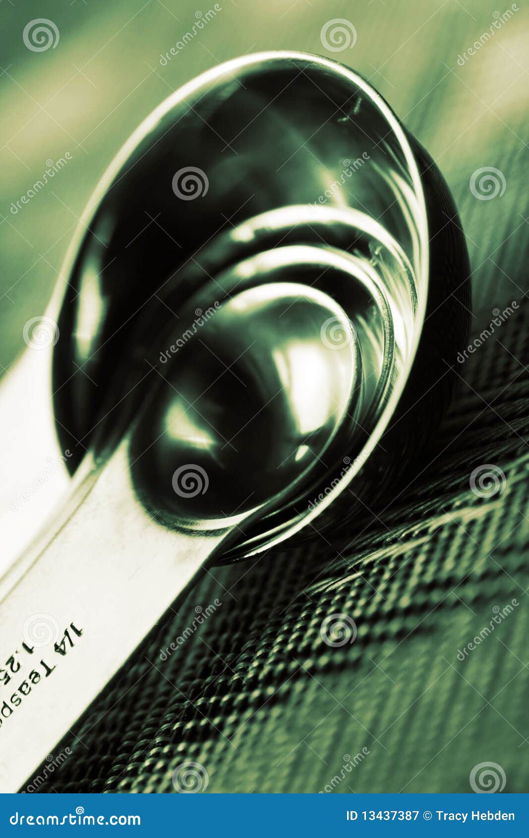 Measuring spoons stock image. Image of teaspoon, processed - 13437387