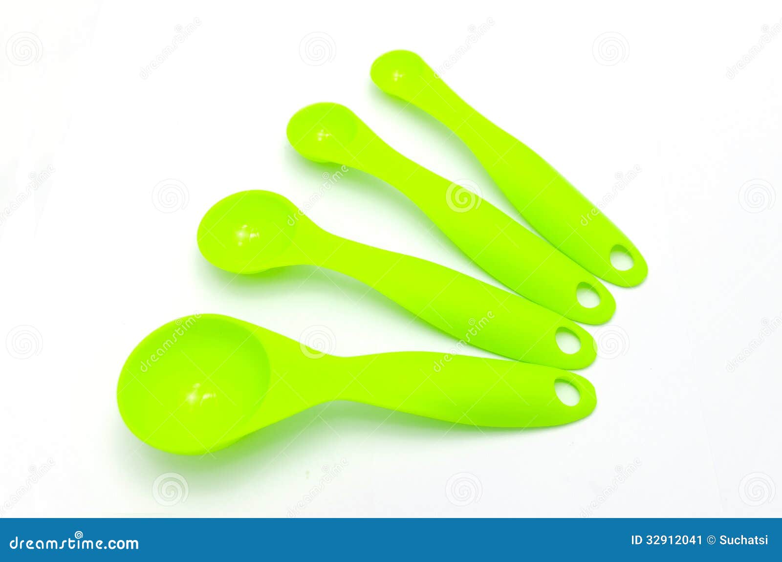 Measuring Spoons stock image. Image of cooking, joined - 32912041