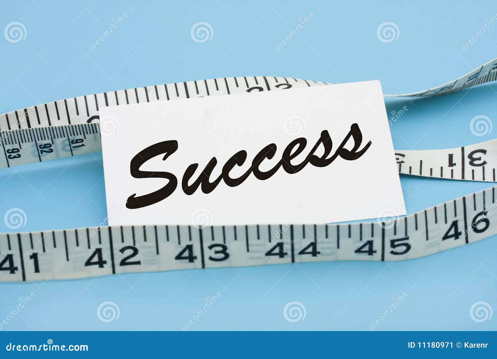 Measuring Success stock image. Image of write, loss, inch - 11180971