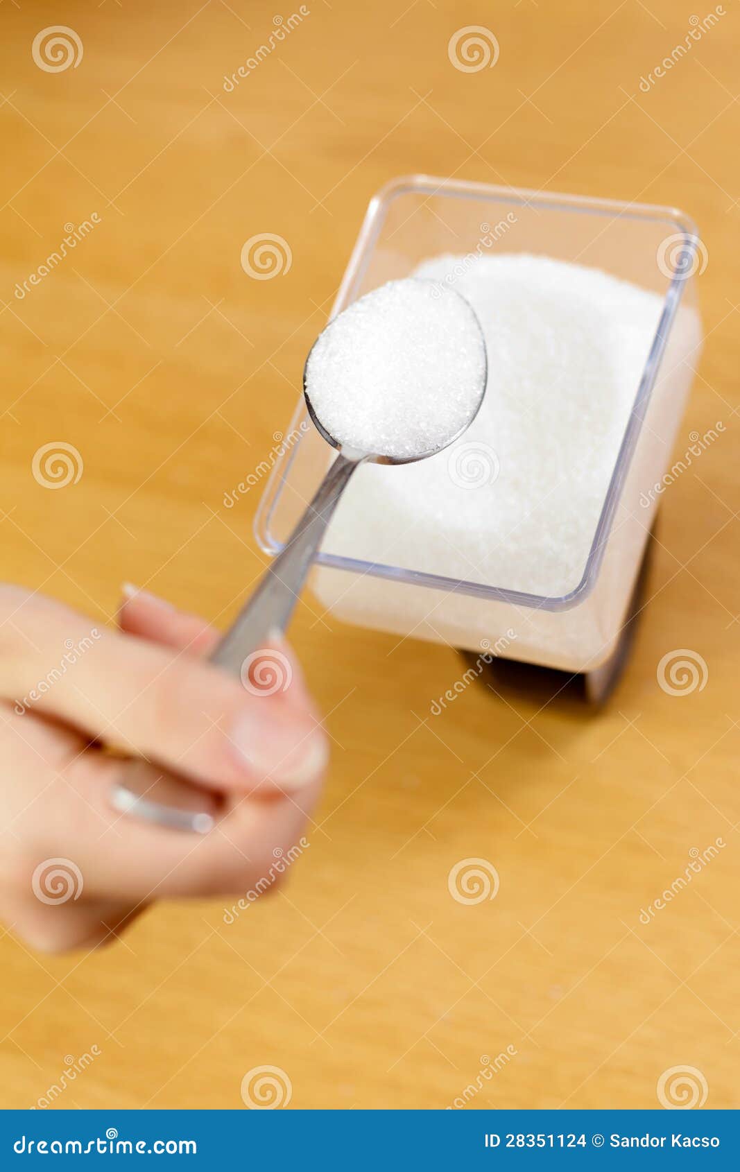 Measuring sugar stock photo. Image of pound, weight, preparing - 28351124