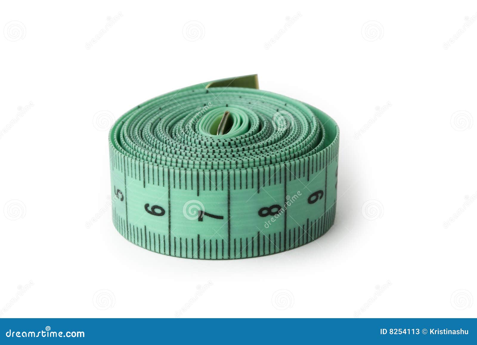 Measuring tap stock image. Image of sport, isolated, meter - 8254113