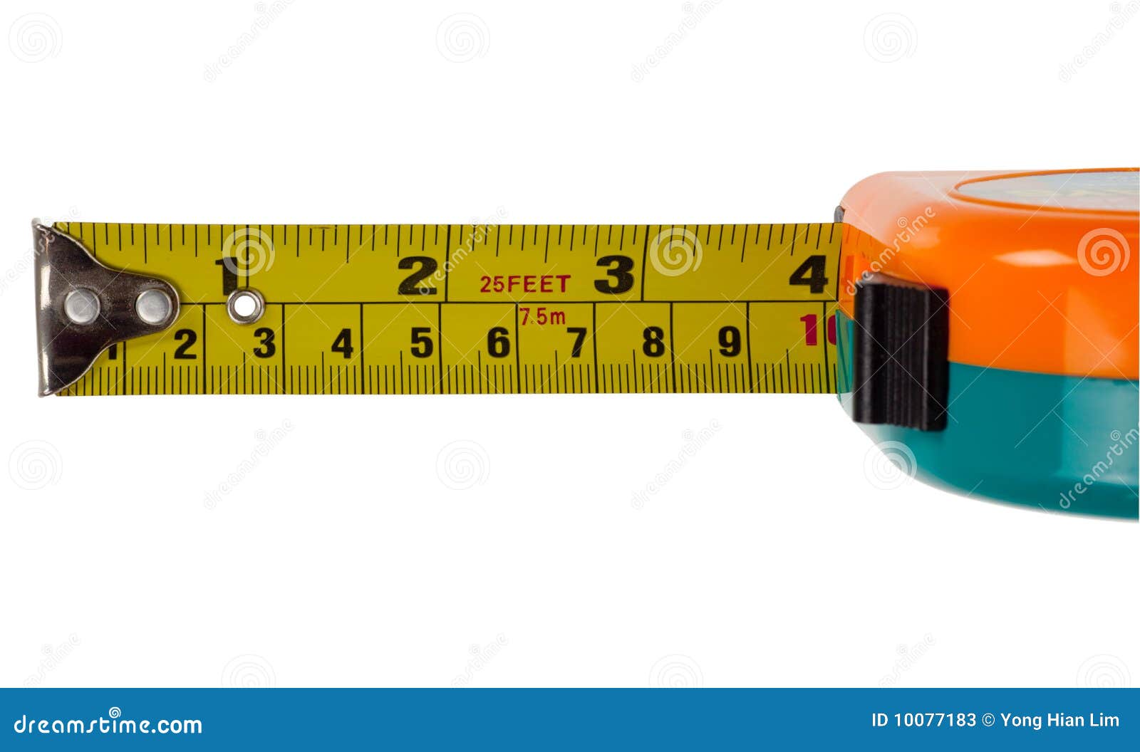 Measuring tape stock image. Image of distance, height - 10077183