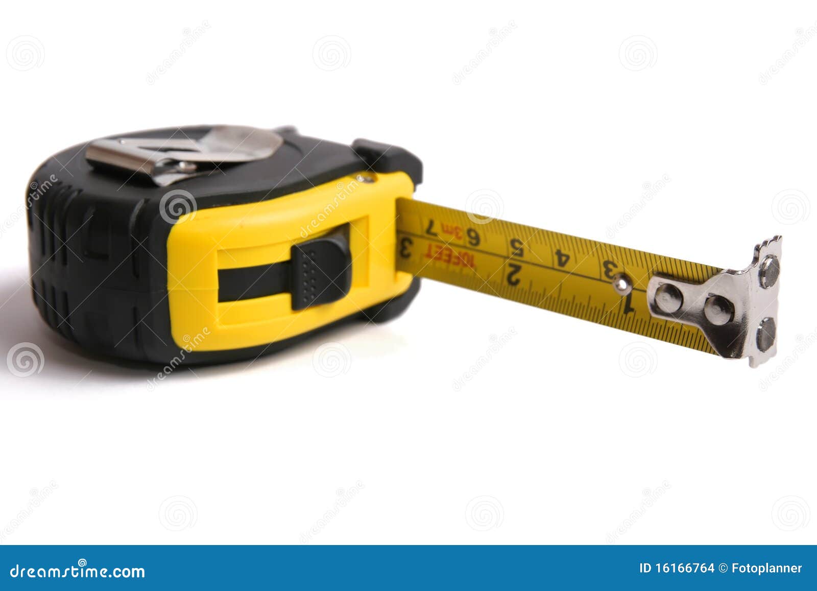Measuring tape. stock photo. Image of horizontal, measurement - 16166764