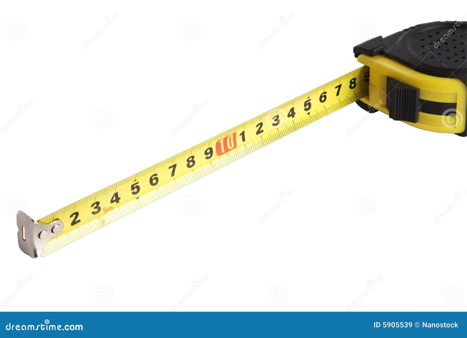 Measuring tape stock image. Image of yellow, millimeter - 5905539