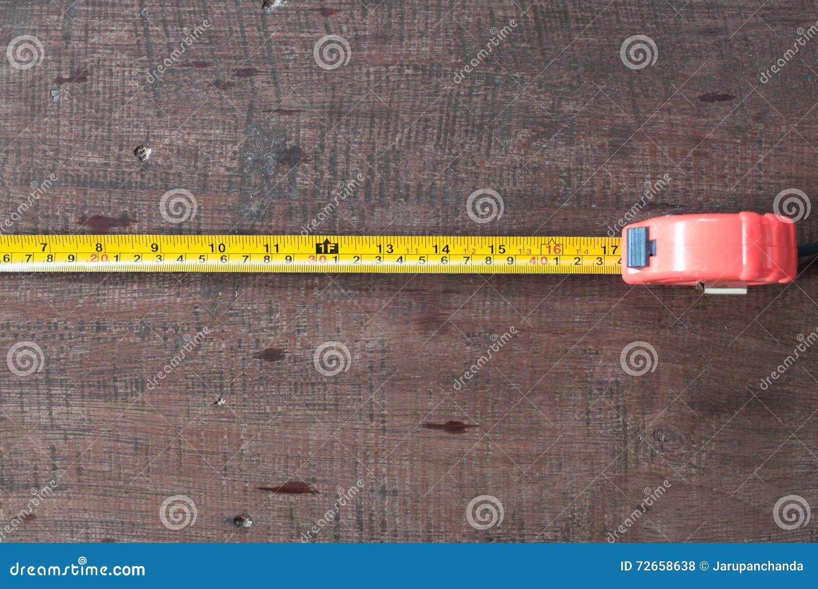 Measuring Tape on board stock photo. Image of proportion - 72658638
