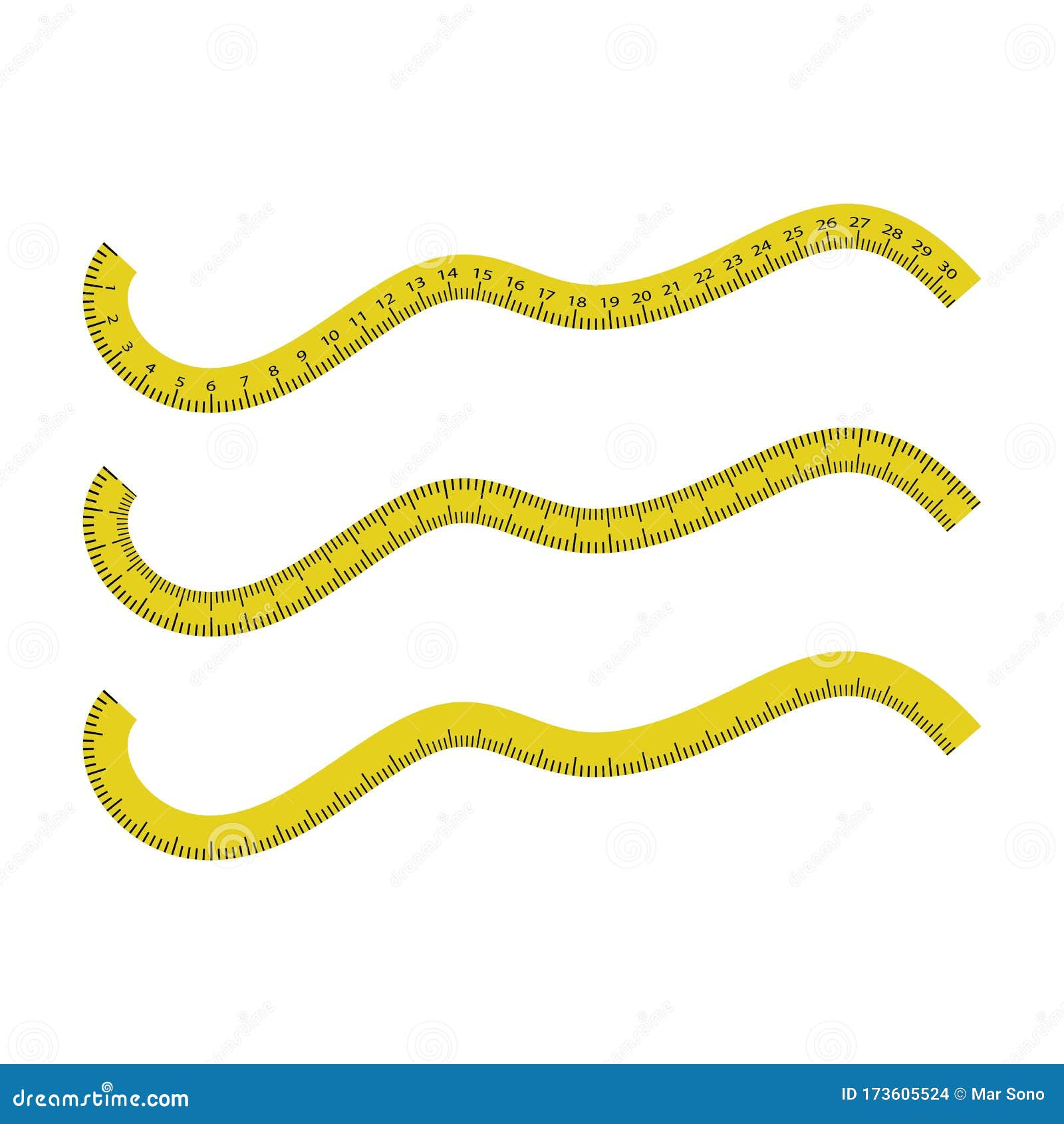 Measuring Tape Centimeter Vector Stock Illustration - Illustration of ...