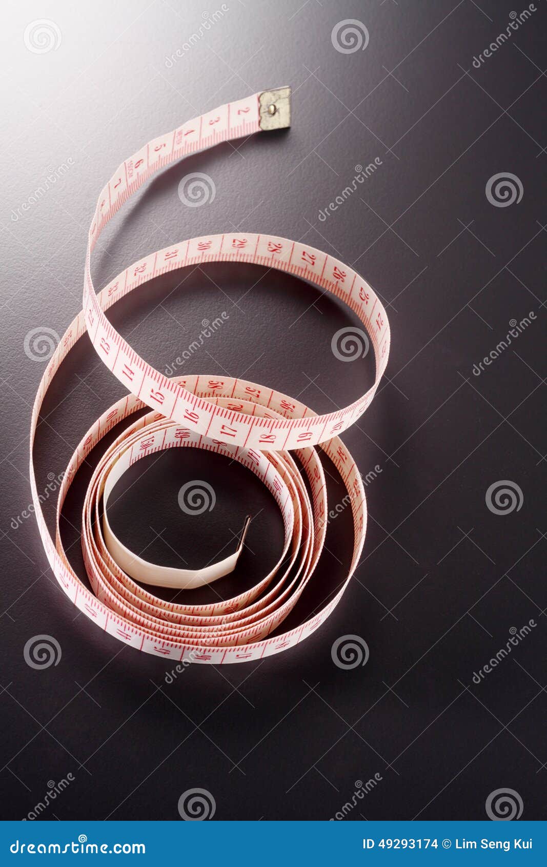 Measuring tape stock photo. Image of close, measurement - 49293174