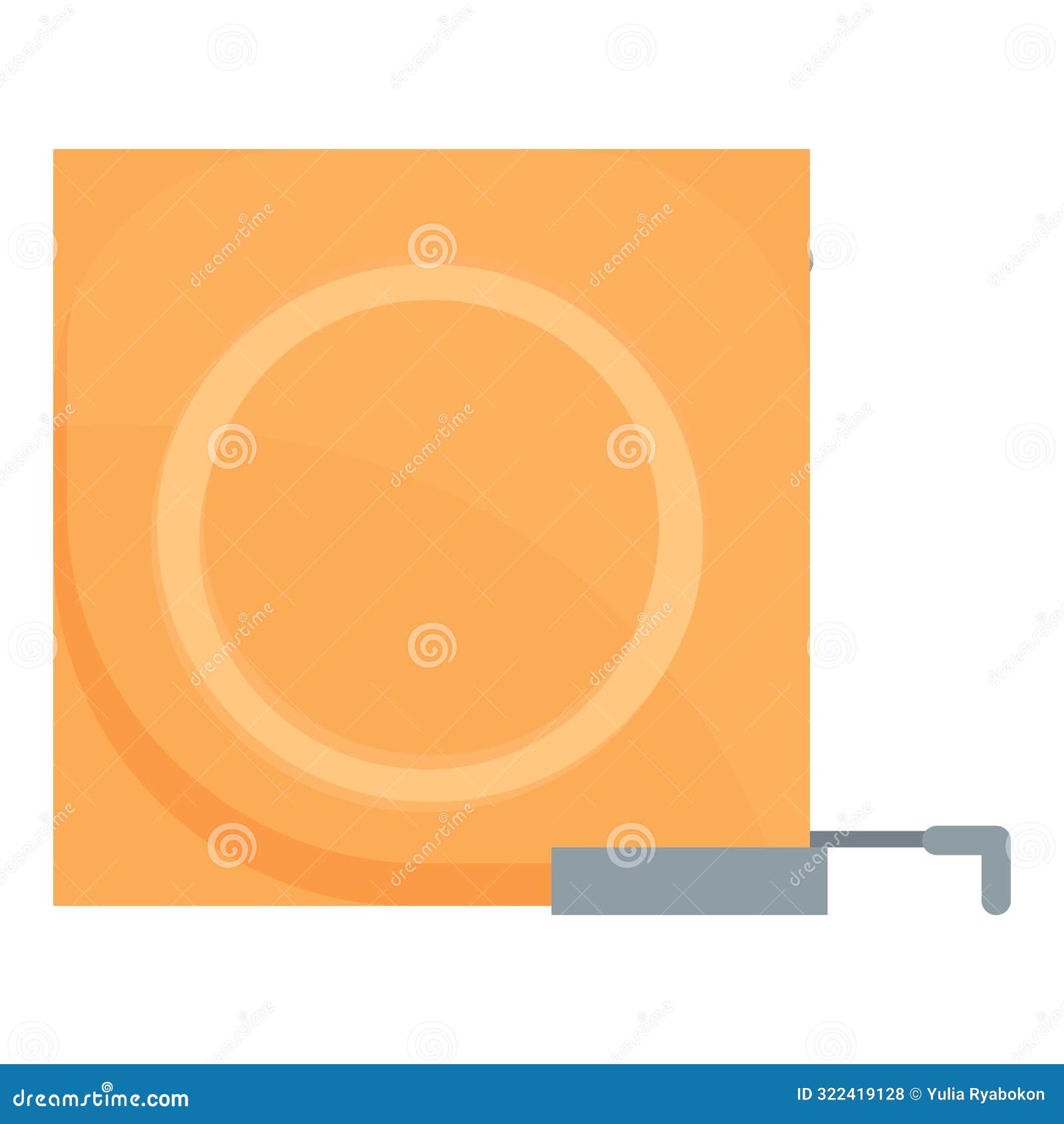 Measuring Tape Icon Showing Length Measurement Tool Stock Vector ...
