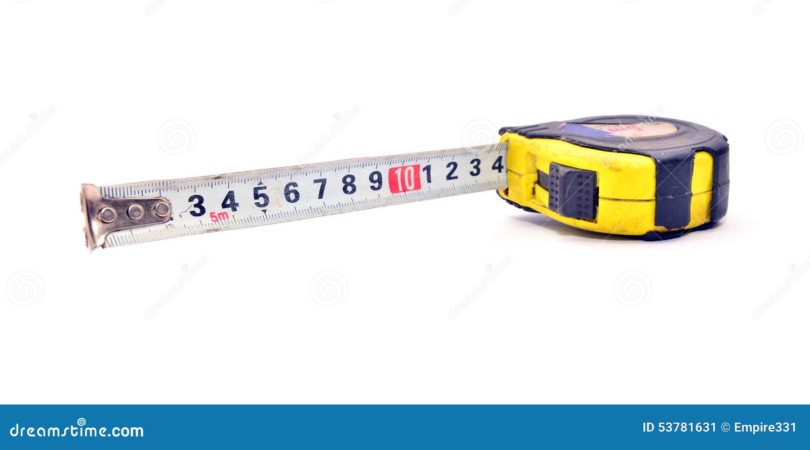 Measuring tape stock image. Image of ruler, equipment - 53781631