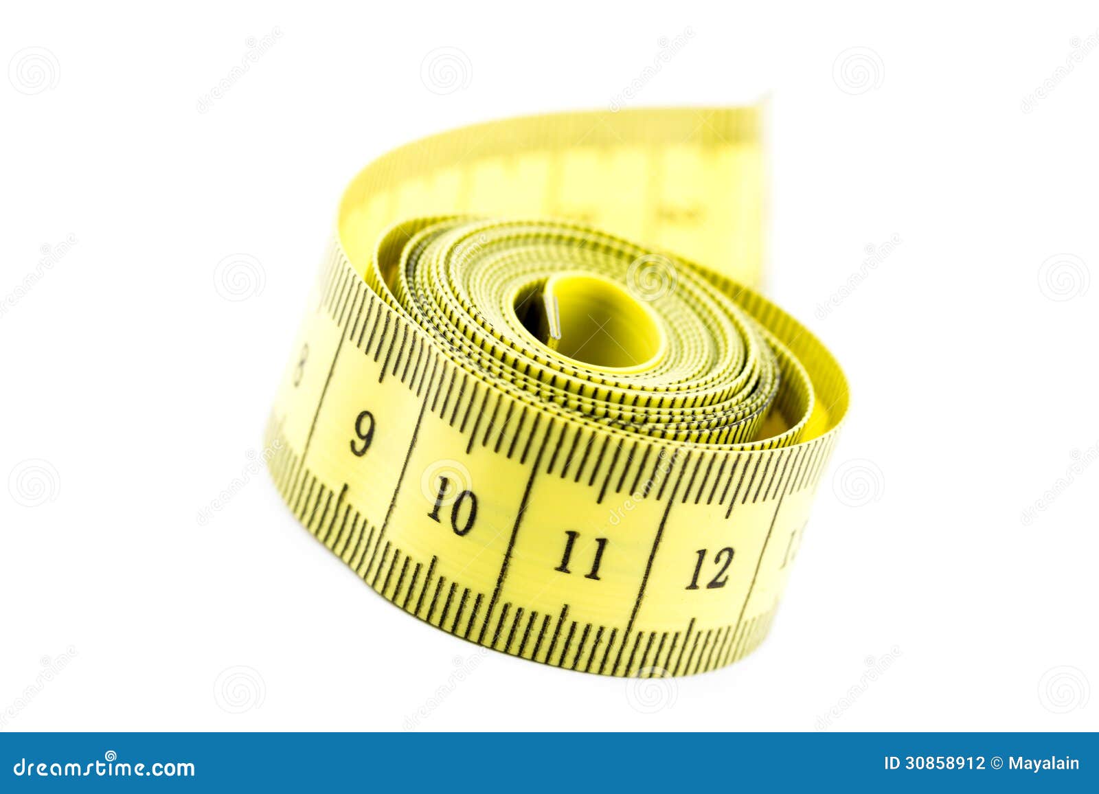 Measuring tape stock photo. Image of scale, millimeter - 30858912