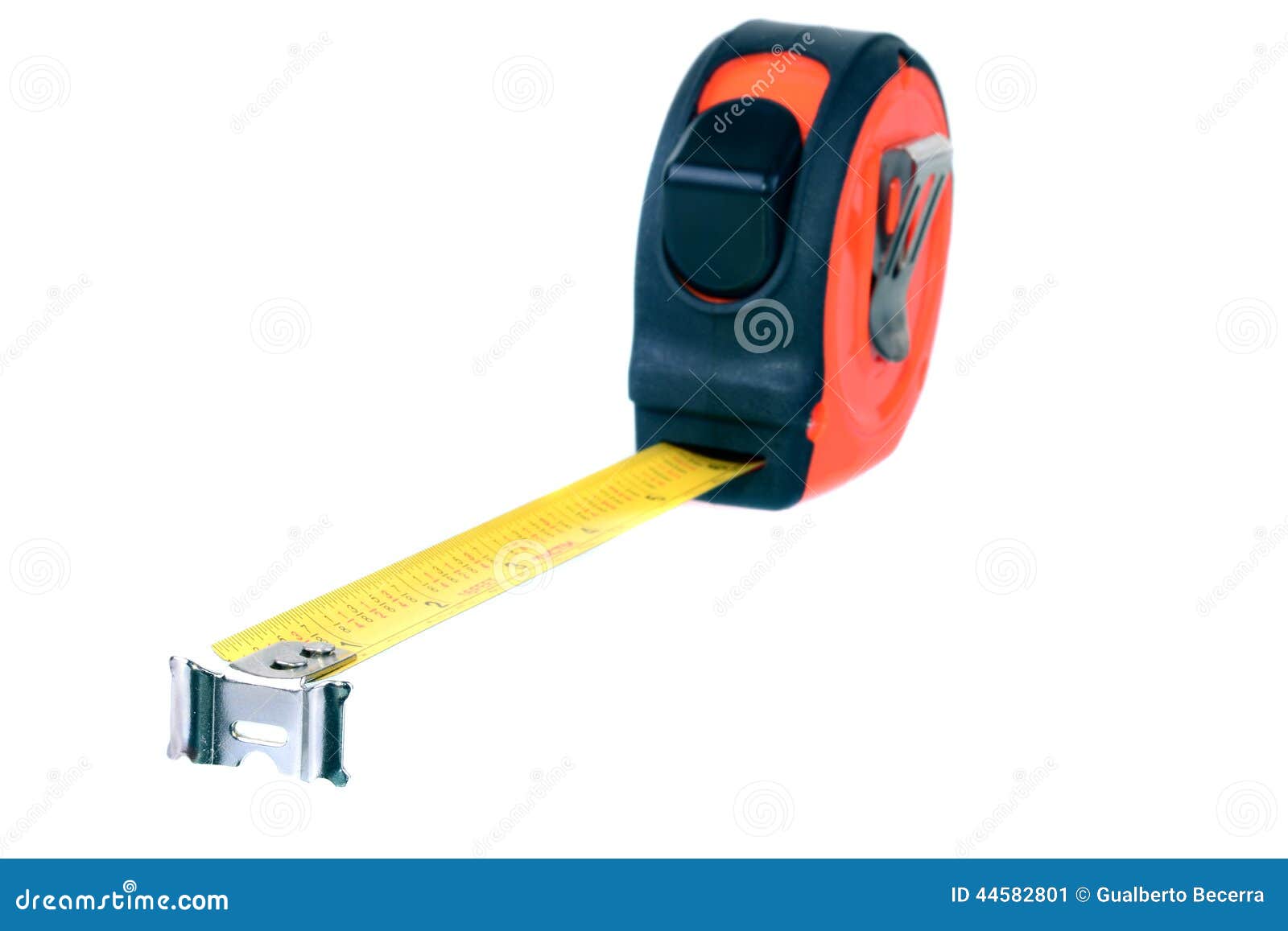 Measuring Tape stock image. Image of silver, metal, black - 44582801