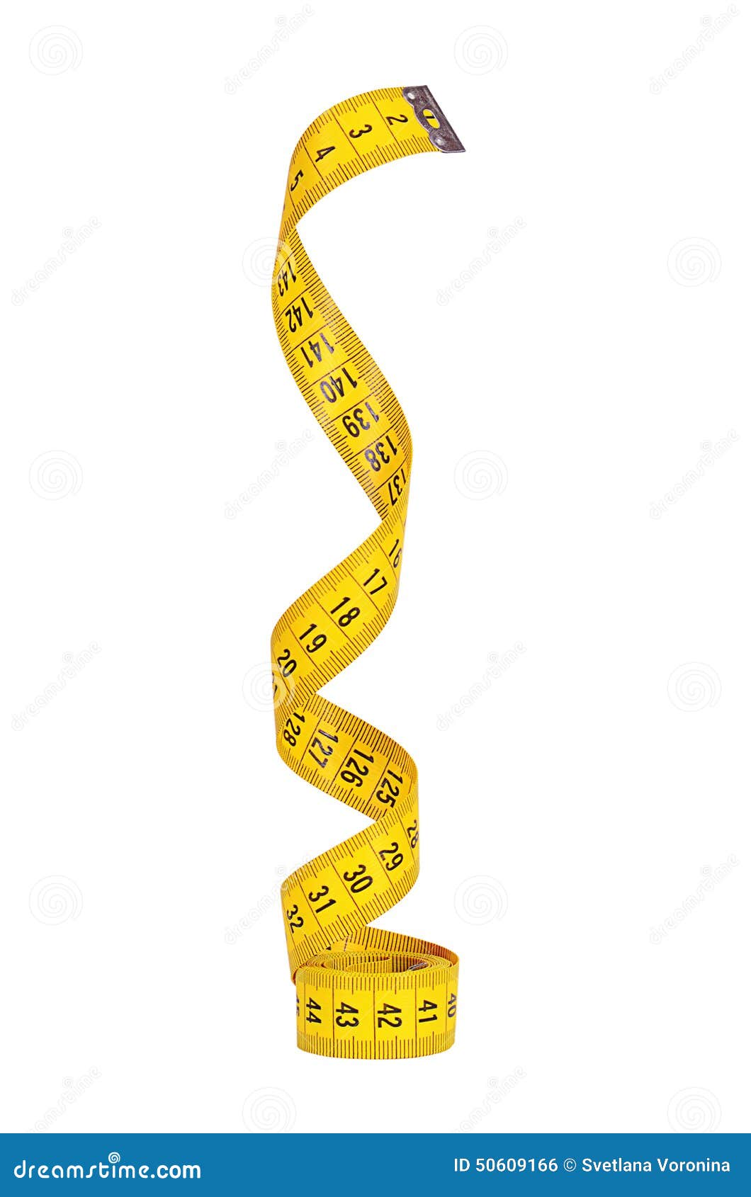 Measuring Tape Isolated on White Background Stock Photo - Image of ...