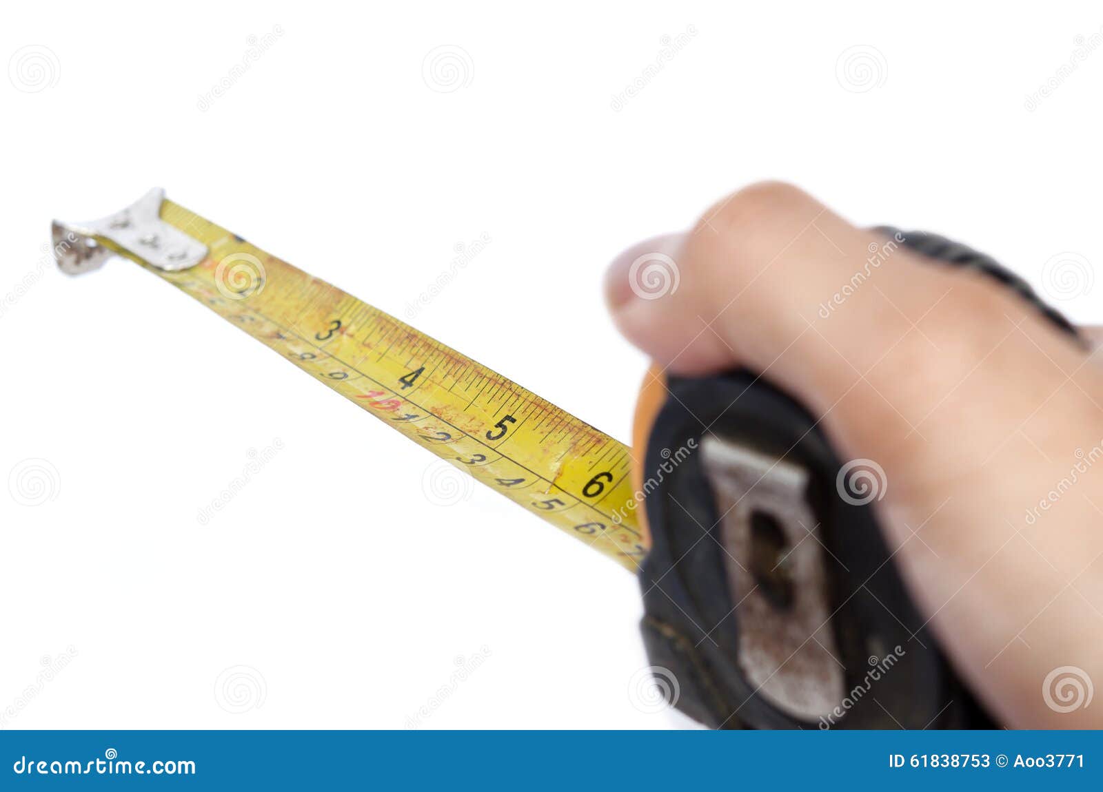 Measuring Tape stock image. Image of tool, measurement - 61838753